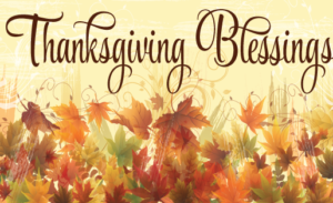 THANKSGIVING DAY NOVEMBER 28, 2024